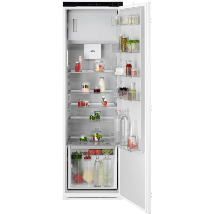 Einbaukühlschrank / 1780 mm / 4-Sterne-Gefrierfach / 285 L / Schlepptür Einbaukühlschränke | AEG